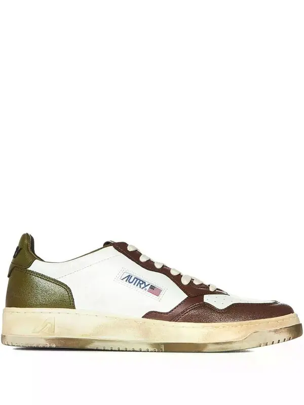 AUTRY Sup Vint Low Leather Sneakers