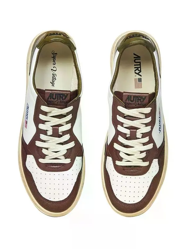 AUTRY Sup Vint Low Leather Sneakers
