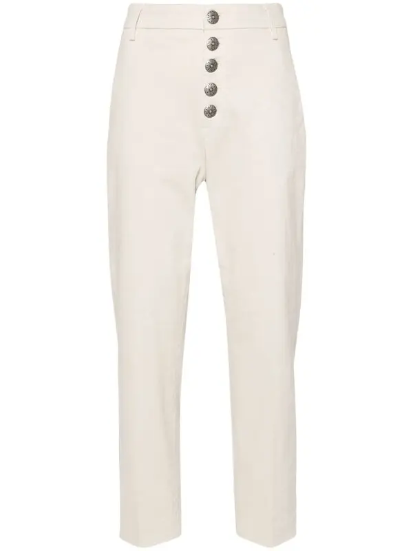 DONDUP Nima Logo-plaque Trousers