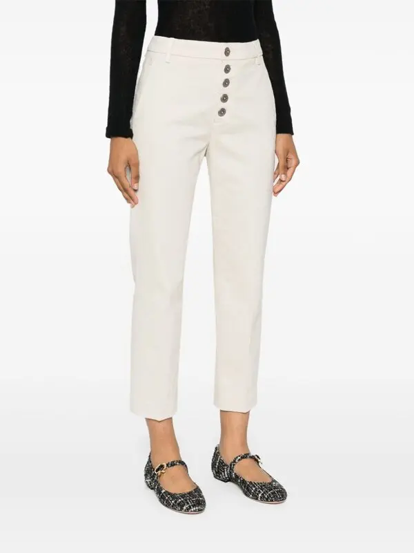 DONDUP Nima Logo-plaque Trousers