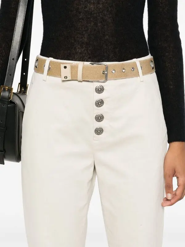 DONDUP Nima Logo-plaque Trousers