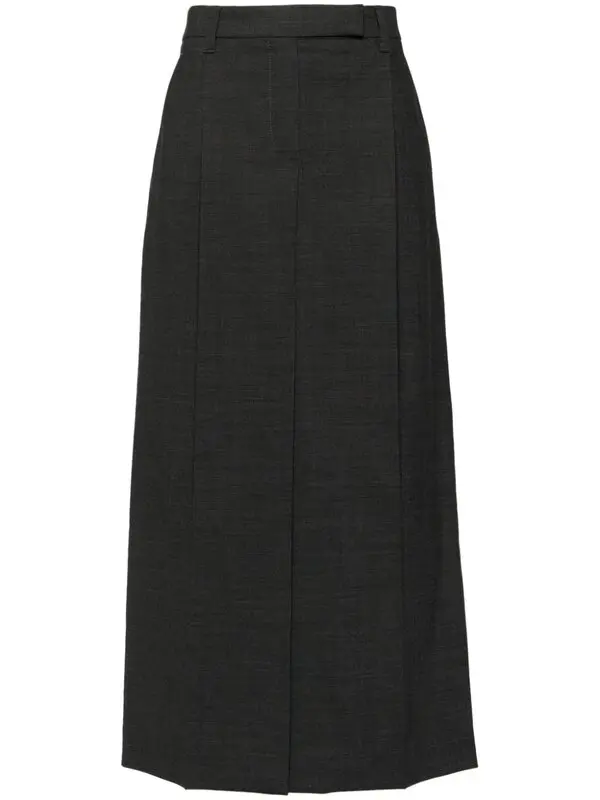 Brunello Cucinelli Darted Pencil Skirt - Grey