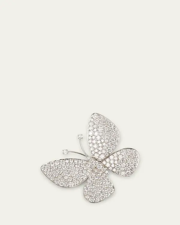 MIO HARUTAKA 18k Butterfly Diamond Earring
