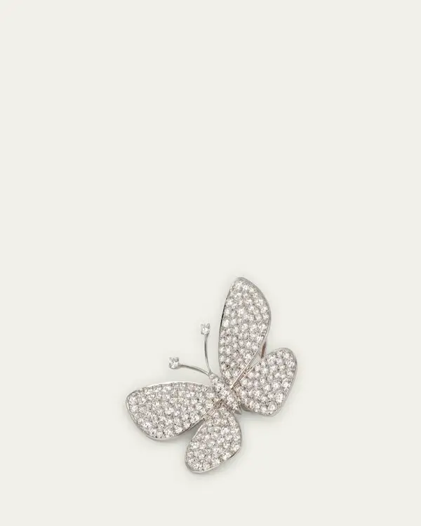 MIO HARUTAKA 18k Butterfly Diamond Earring