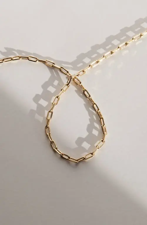 ANA LUISA Laura Slim Link Chain Necklace