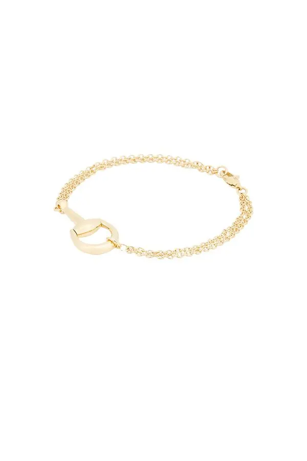 Gucci Horsebit Bracelet - Yellow Gold