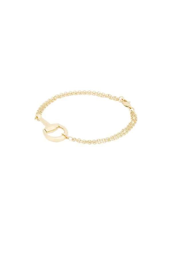 Gucci Horsebit Bracelet - Yellow Gold