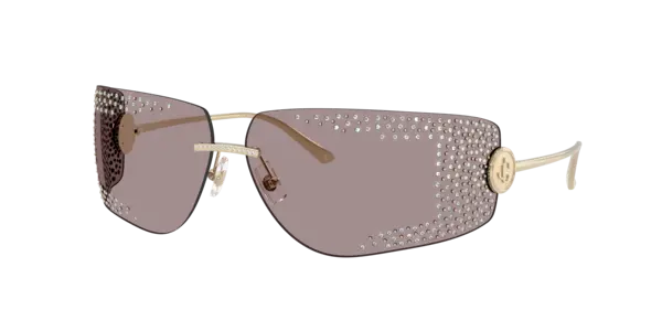 JIMMY CHOO Jc4009b Sunglasses - Light Purple Brown