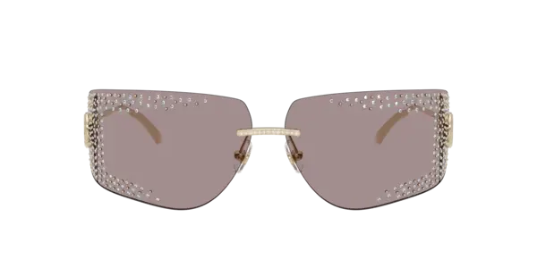 JIMMY CHOO Jc4009b Sunglasses - Light Purple Brown