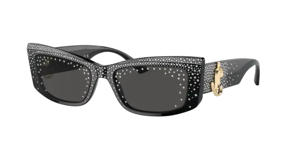JIMMY CHOO Embellished Sunglasses - Dark Grey