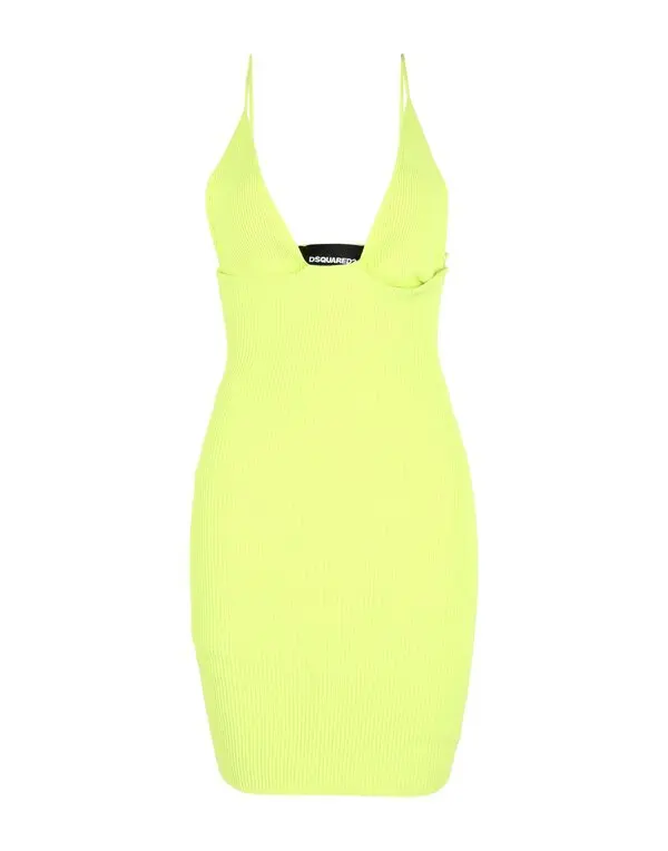 Dsquared2 Mini Dress Size Viscose, Polyester