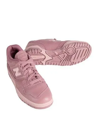 NEW BALANCE 550 Leather Low-top Sneakers - Pink