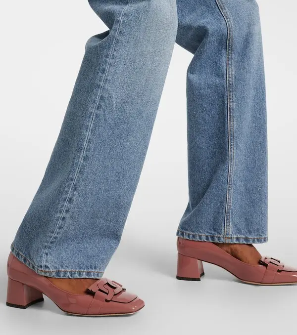 TOD'S Patent Leather Pumps - Pink