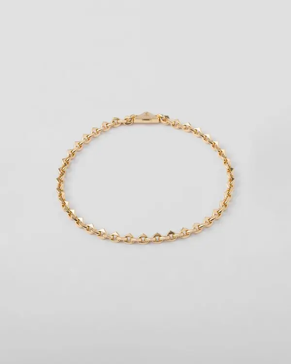 Prada Eternal Chain Necklace - Gold
