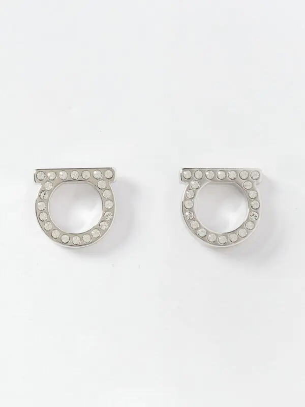 FERRAGAMO Jewel Earrings - Silver