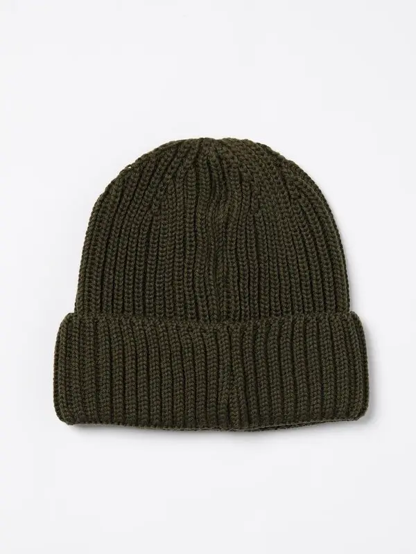Emporio Armani Ribbed Beanie - Green