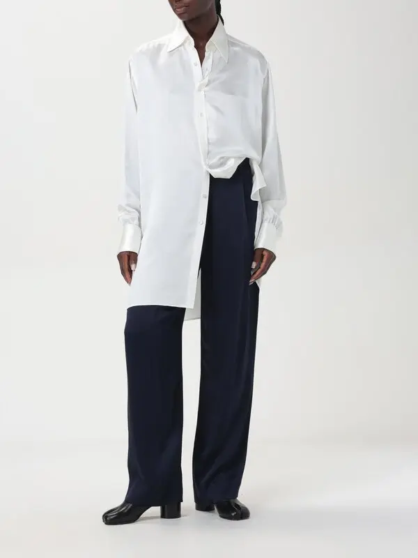 MAISON MARGIELA Silk Shirt - White