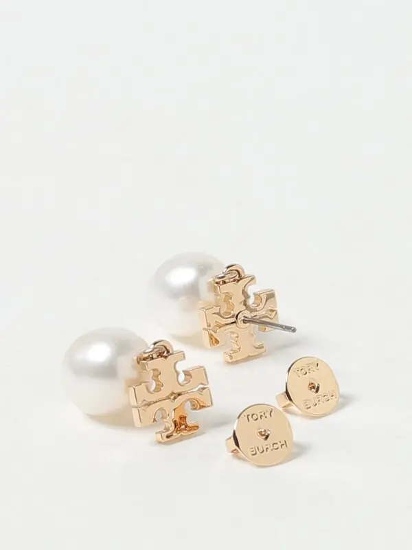 Tory Burch Moondance Pearl Drop Earrings - Gold