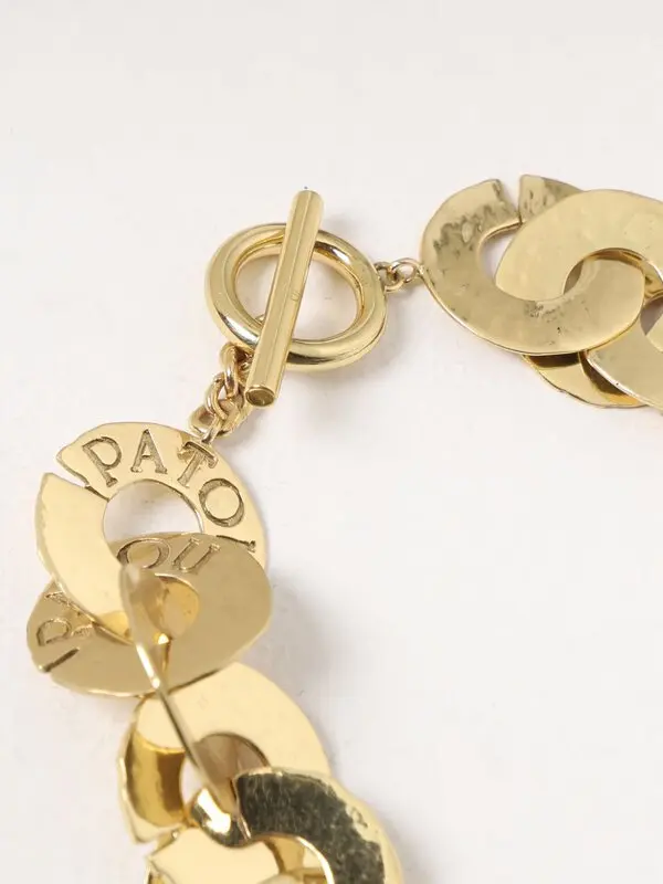 PATOU Tone Logo Chain Necklace - Gold