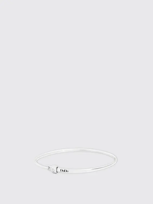 DODO Rigid Bracelet With Stopper - Silver