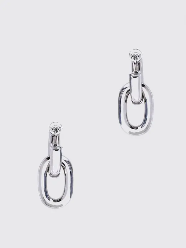 Rabanne Jewel Drop Earrings - Silver