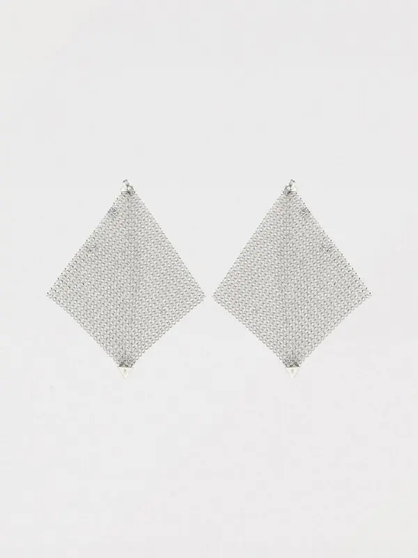 Rabanne Jewel Earrings - Silver