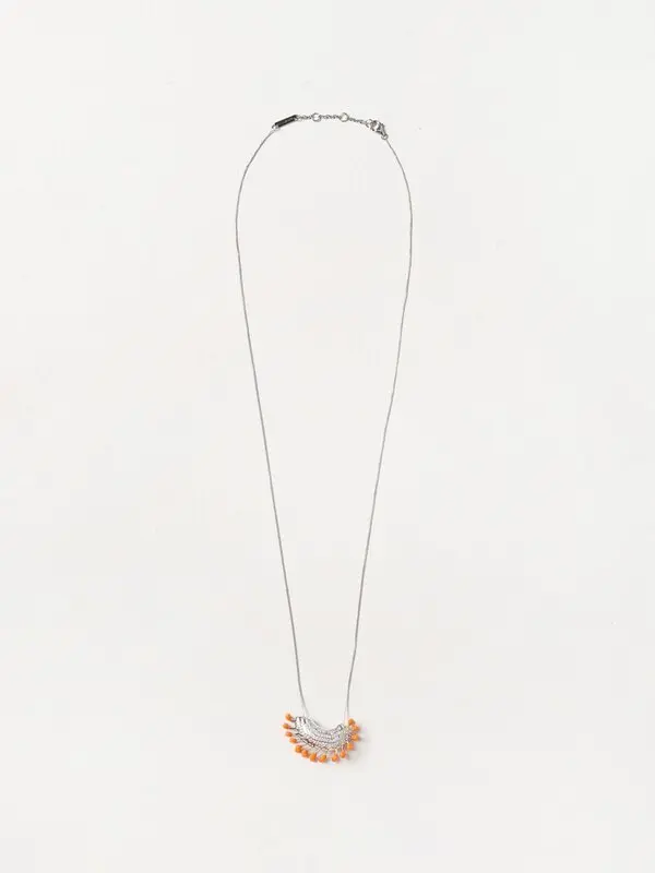 Bottega Veneta Silver 925 Necklace - Tangerine
