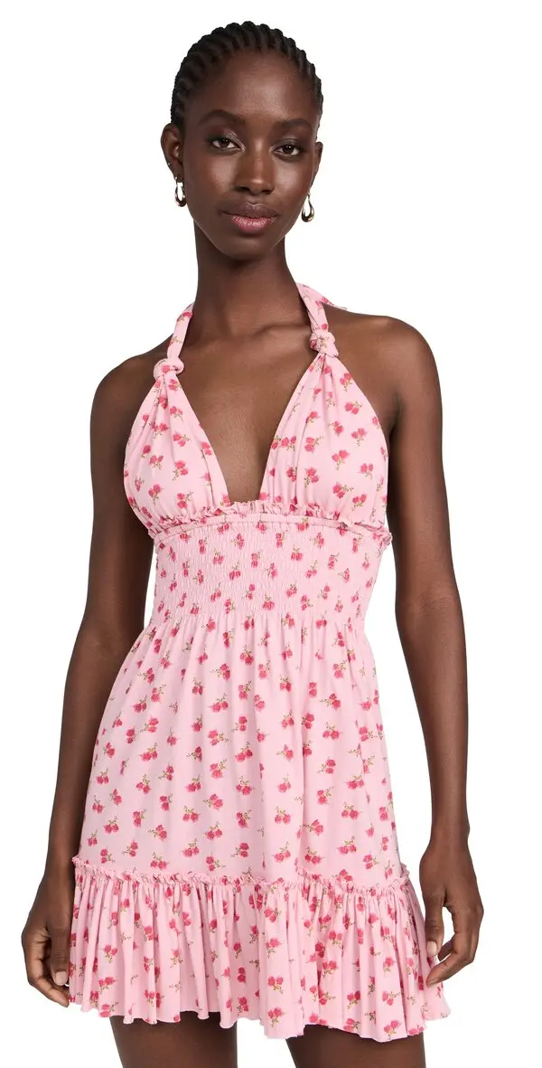 knee length dresses for ladies Shai Mini Dress by For Love & Lemons  Cattivo