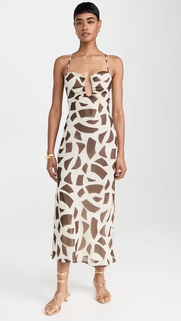 white midi boat neck dress Boat Neck Draped Midi Dress In White