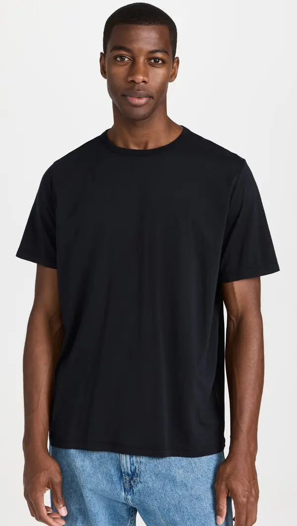 Our Legacy New Box T-shirt - Black Clean Jersey