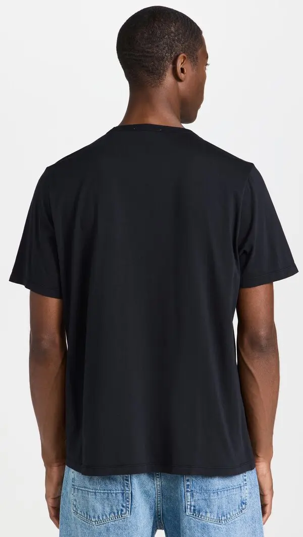 Our Legacy New Box T-shirt - Black Clean Jersey
