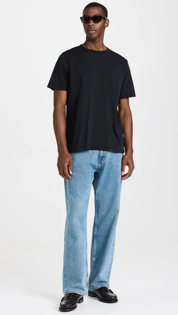 Our Legacy New Box T-shirt - Black Clean Jersey