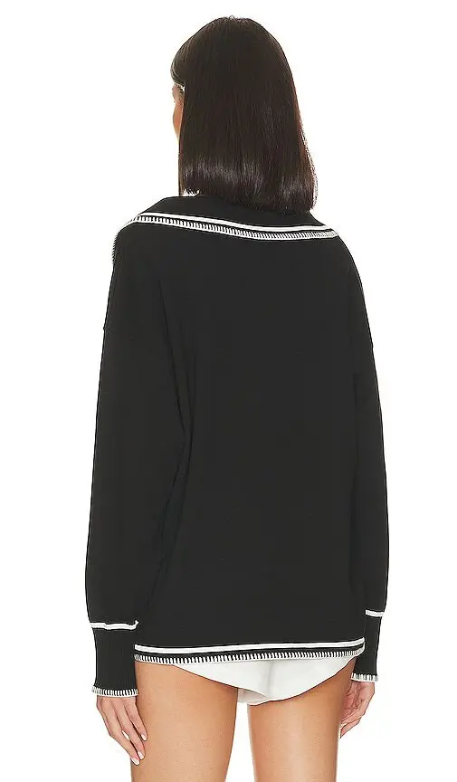 SNDYS. Arlington Collared Sweater