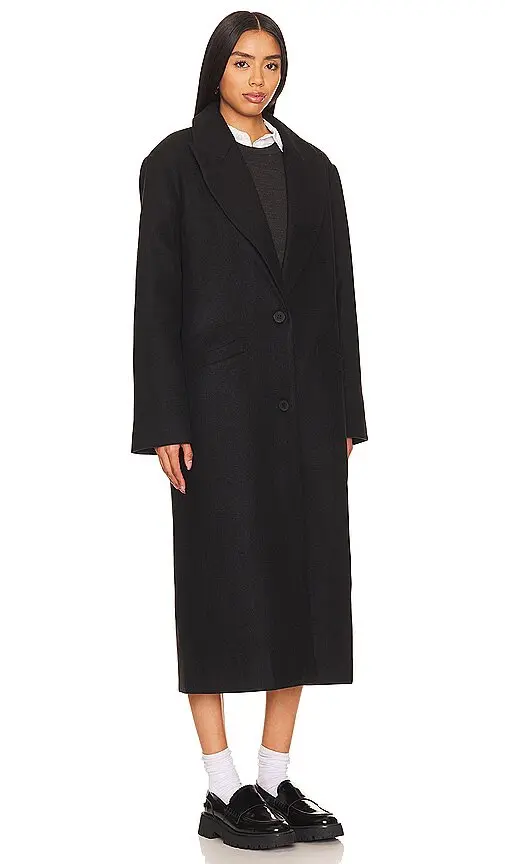 Lioness Olsen Coat Long Sleeve, Collared, Button Front