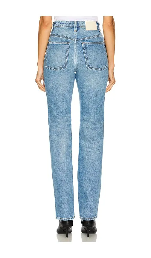 GRLFRND Sara Super High Rise Slim Straight Jeans
