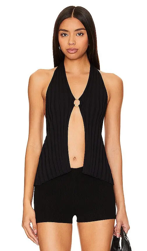 Superdown Eliana Open Front Top