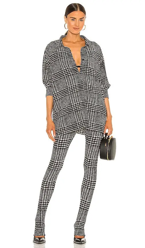 Norma Kamali Oversized Boyfriend Nk Shirt