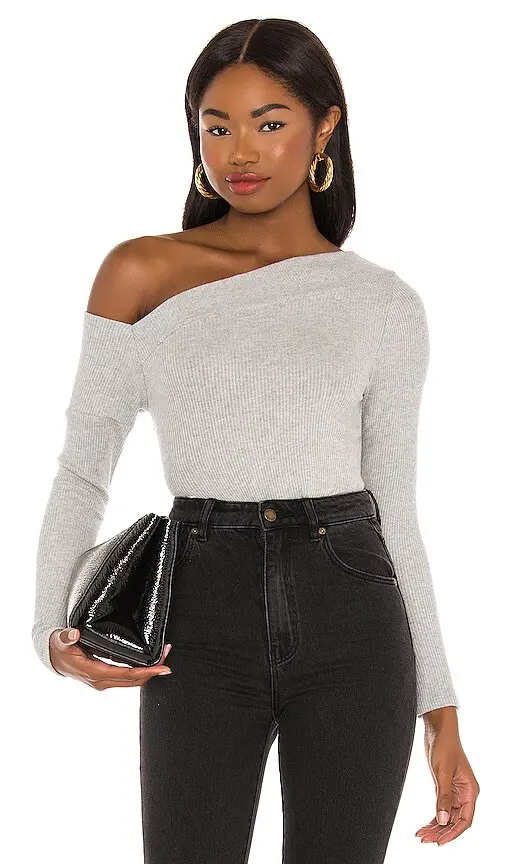 Michael Lauren Maples Long Sleeve Top
