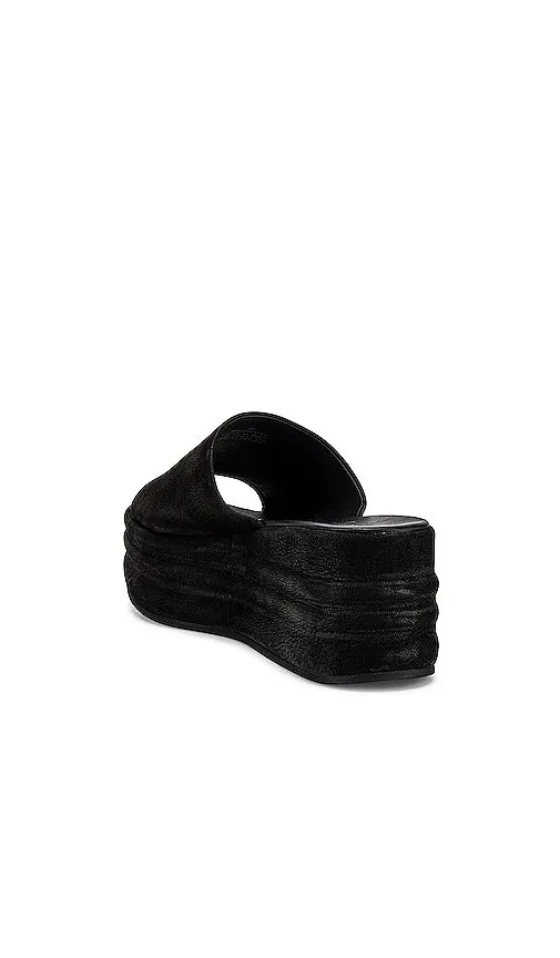 Free People Harbor Platform Sandal - Black