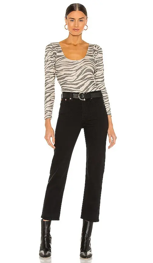 LEVI'S Wedgie Straight Ankle Jeans