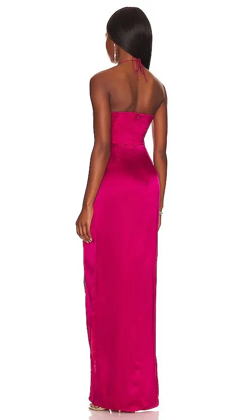 Amanda Uprichard X Revolve Destina Gown - Pink