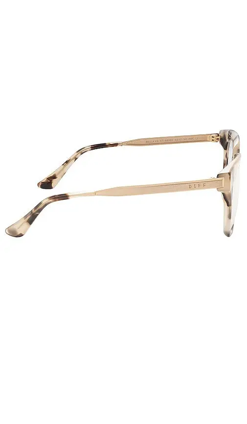 DIFF EYEWEAR Bella Xs Blue Light Eyeglasses