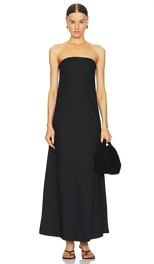 AEXAE Column Maxi Dress