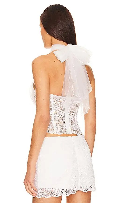 LOVERS AND FRIENDS Elliot Lace Bustier Top
