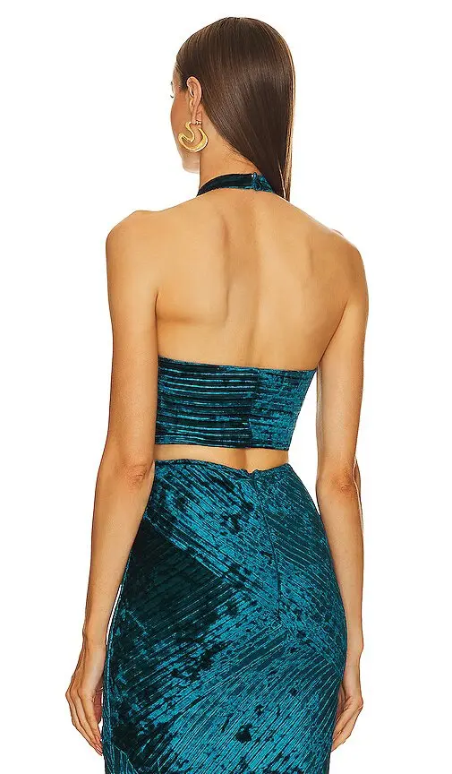 MICHAEL COSTELLO X Revolve Spencer Top - Teal