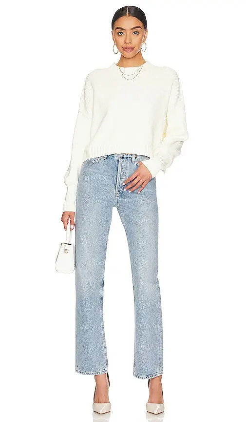 Free People Easy Street Crop Sweater