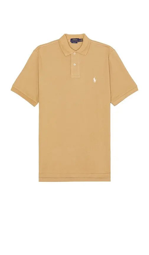 Polo Ralph Lauren Solid Mesh Polo In . Also