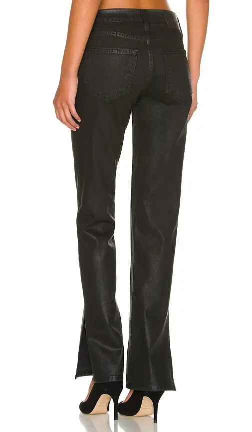 GRLFRND Hailey Low Rise Slim Boot - Black