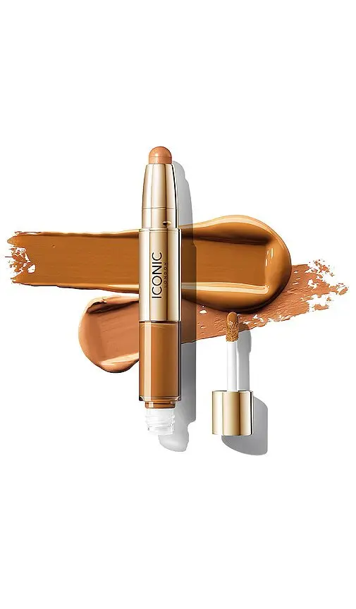 ICONIC LONDON Radiant Concealer And Brightening Duo - Brown