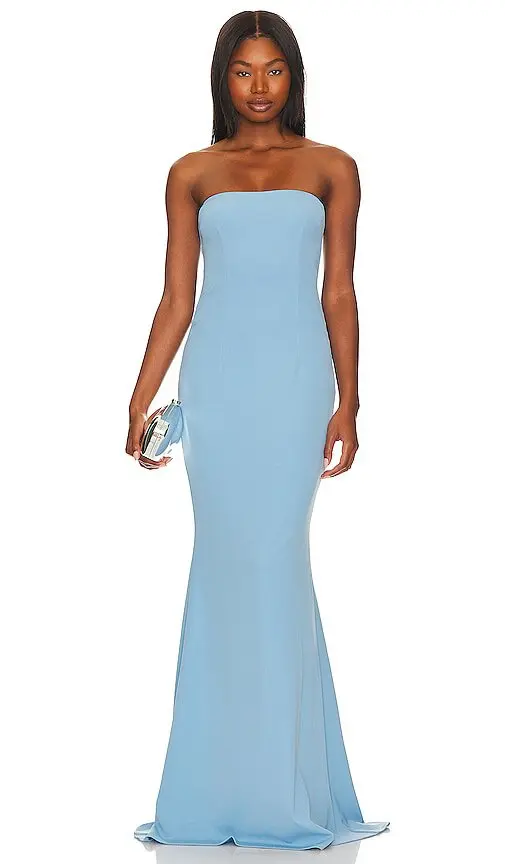 Katie May X Revolve Mary Kate Gown - Blue
